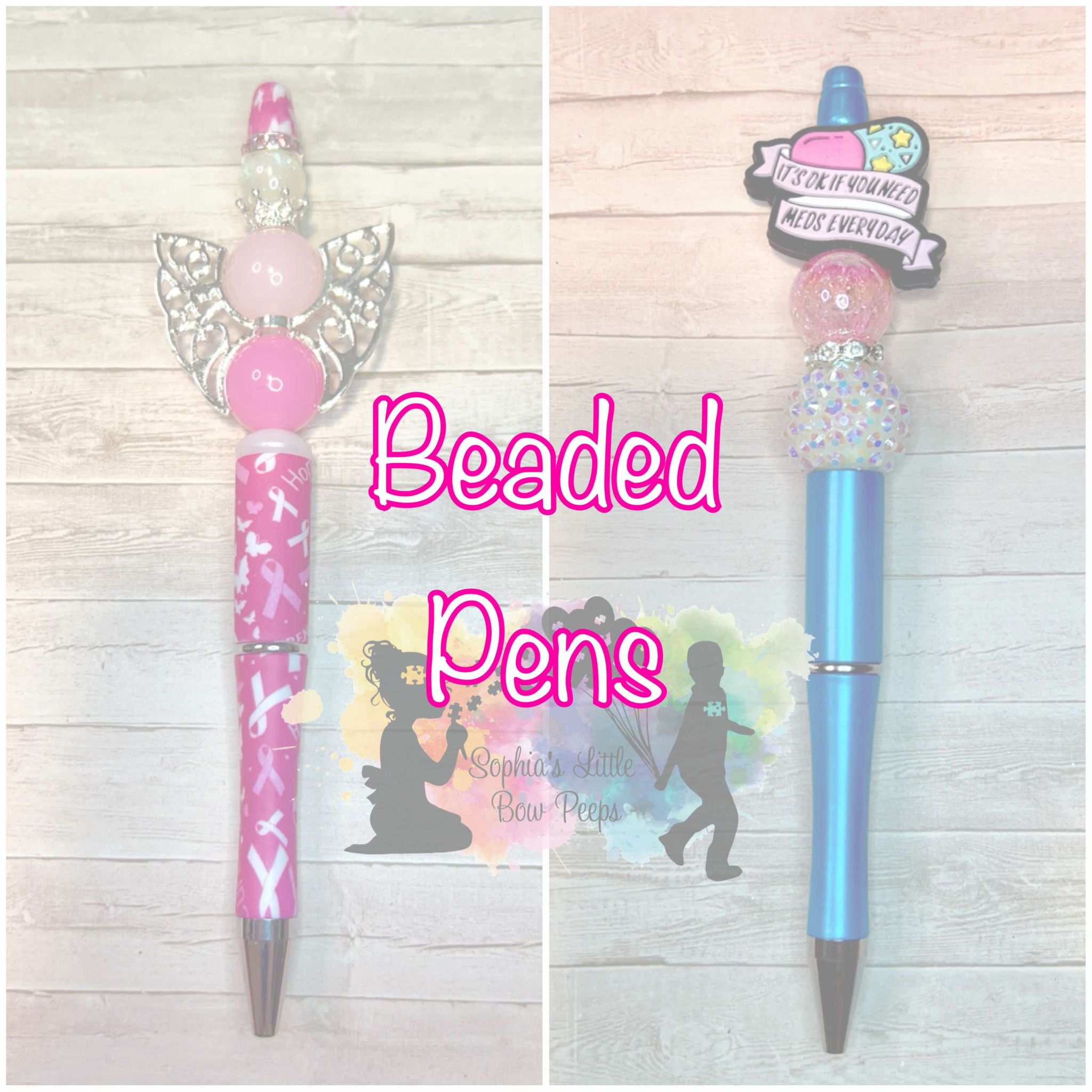 Beaded Pens – tagged "Beaded pen" – Sophiaslittlebowpeeps